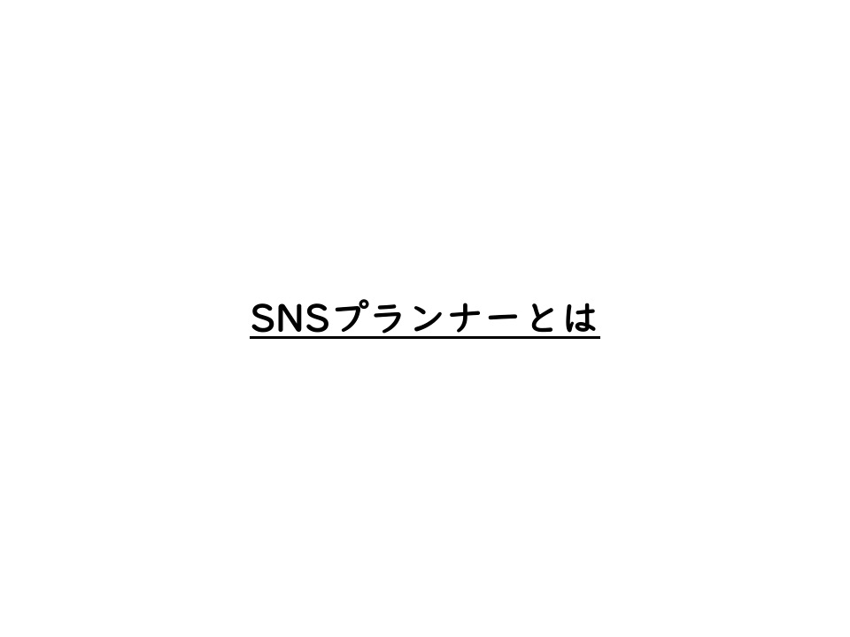 SNSプランナーとは | マーケティング・広告・デジタルに強い転職エージェント マルニ